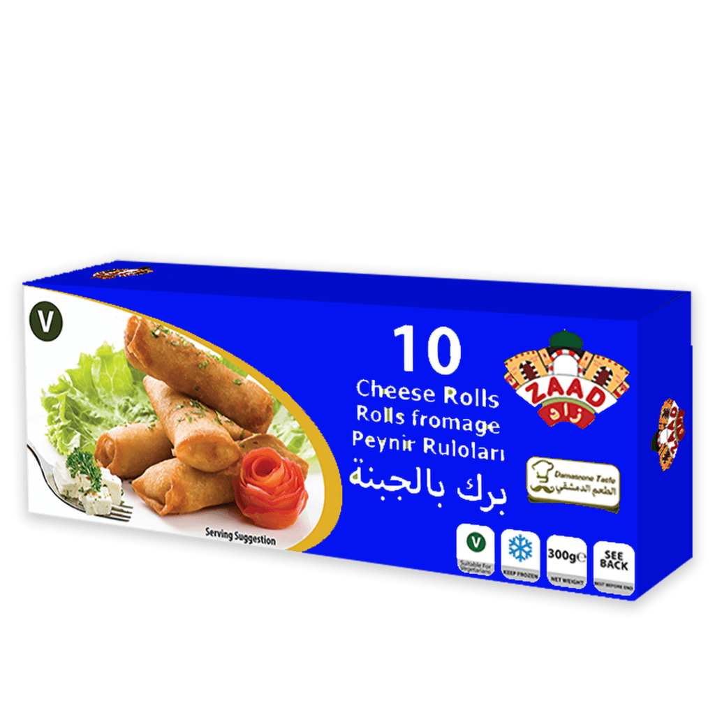 Zaad Cheese Rolls 12 x 300g – Damasgate Wholesale