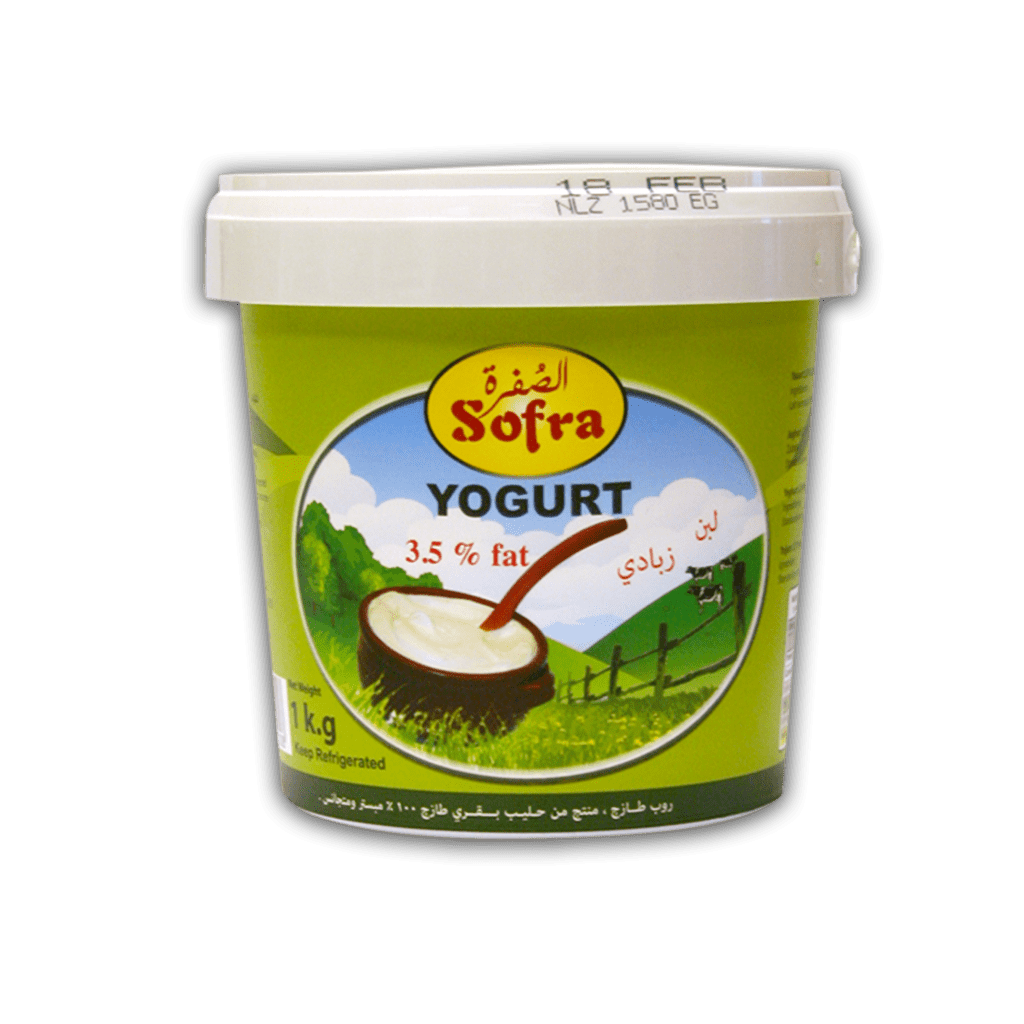 Sofra Yogurt 3.5% 6 X 1Kg – Damasgate Wholesale