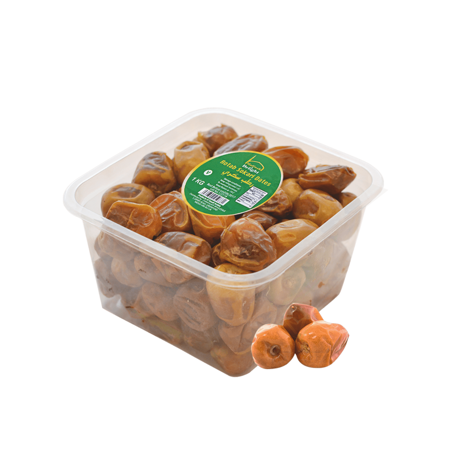 Madinah Delight Rotab Sokari Dates 6 X 1kg – Damasgate Wholesale