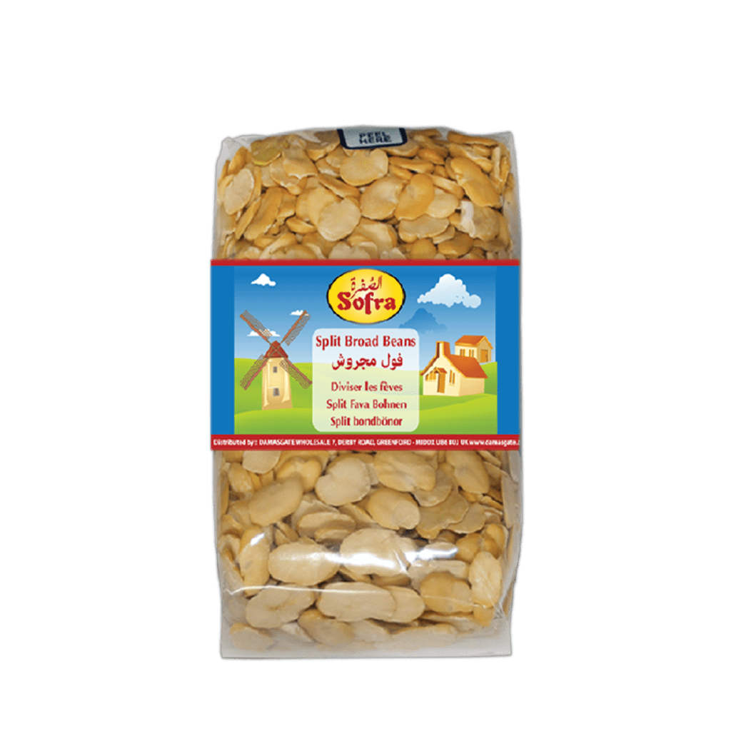 Sofra Split Fava Beans 8 X 750g – Damasgate Wholesale
