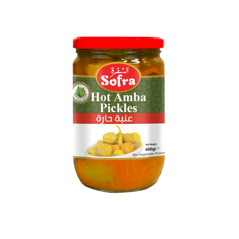 Sofra Hot Mixed Pickles (Amba) 6 X 600g – Damasgate Wholesale
