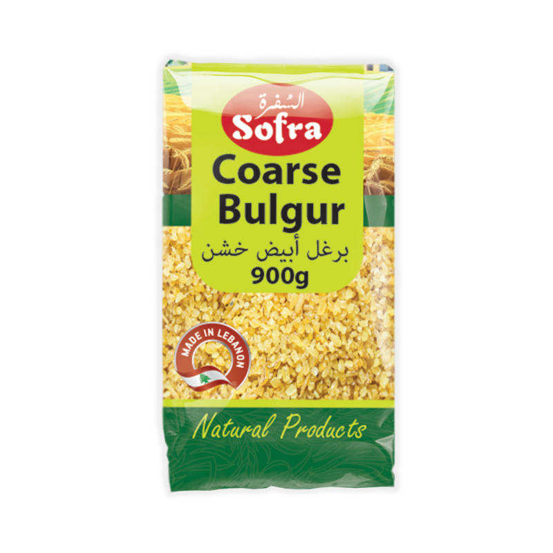 Sofra White Coarse Bulgur 8 X 900g – Damasgate Wholesale