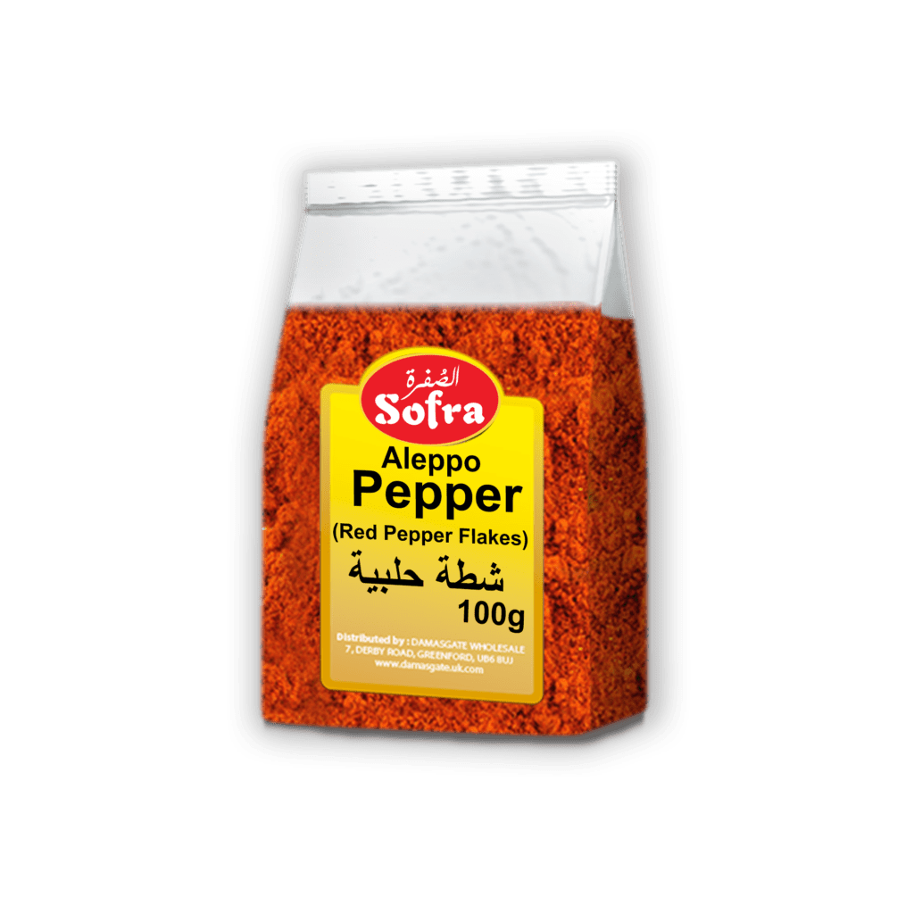 Sofra Aleppo Pepper 12 X 100g – Damasgate Wholesale