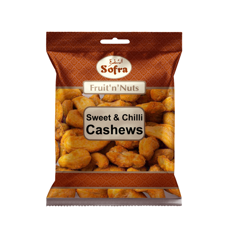 Sofra Cashews Sweet Chilli 10 X 180g – Damasgate Wholesale